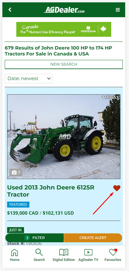 Benefits of Logging In on AGDealer.com!